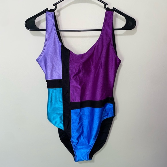 Tops | Vintage 8s Workout Bodysuit | Poshmark